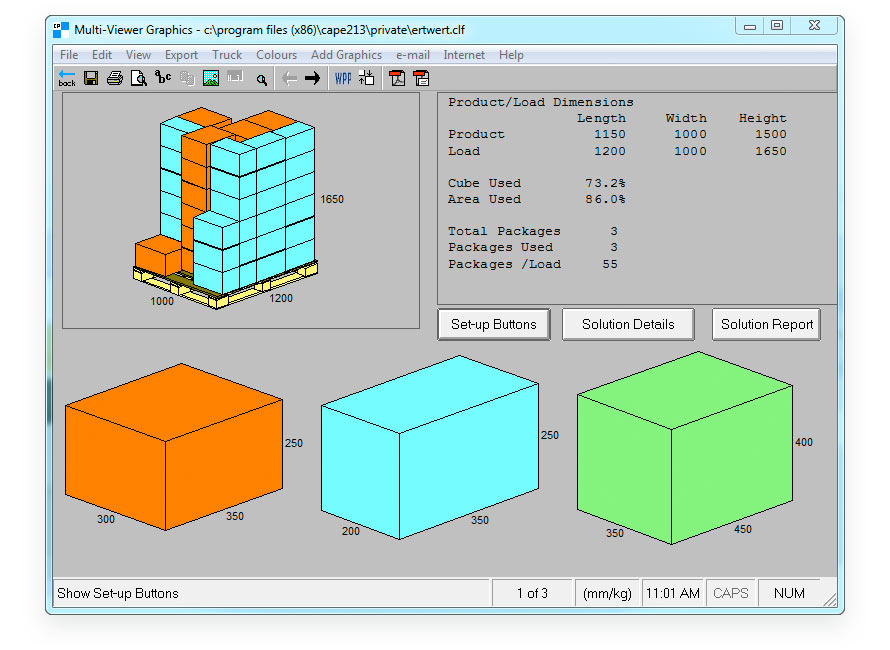 Cape Pack Essentials, software de padrões de pallets - Esko